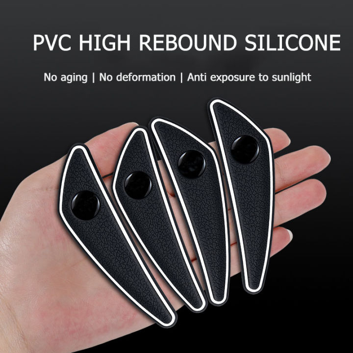 [4PCS] Car Door Corner Cover Bumper Anti Collision Protector Sticker ...