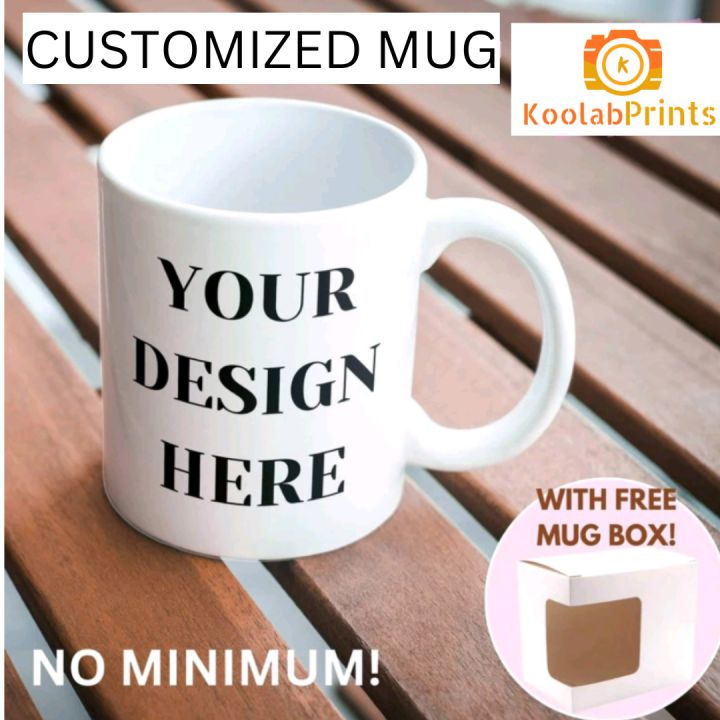 PERSONALIZED CUSTOMIZED CERAMIC MUGS AND CLEAR MUG WITH BOX FOR ...