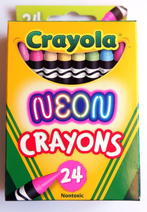 Crayola Neon Crayons, 24 pieces | Lazada PH