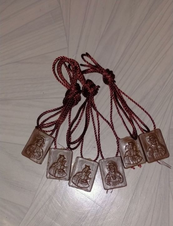 MT CARMEL SCAPULAR PLASTIC BROWN | Lazada PH