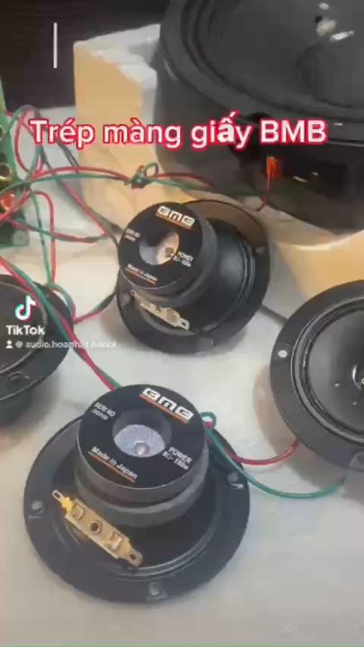 Loa Trép BMB 10cm màng giấy Từ kép Cao Cấp - Giá 2 Cái như Hình | Lazada.vn