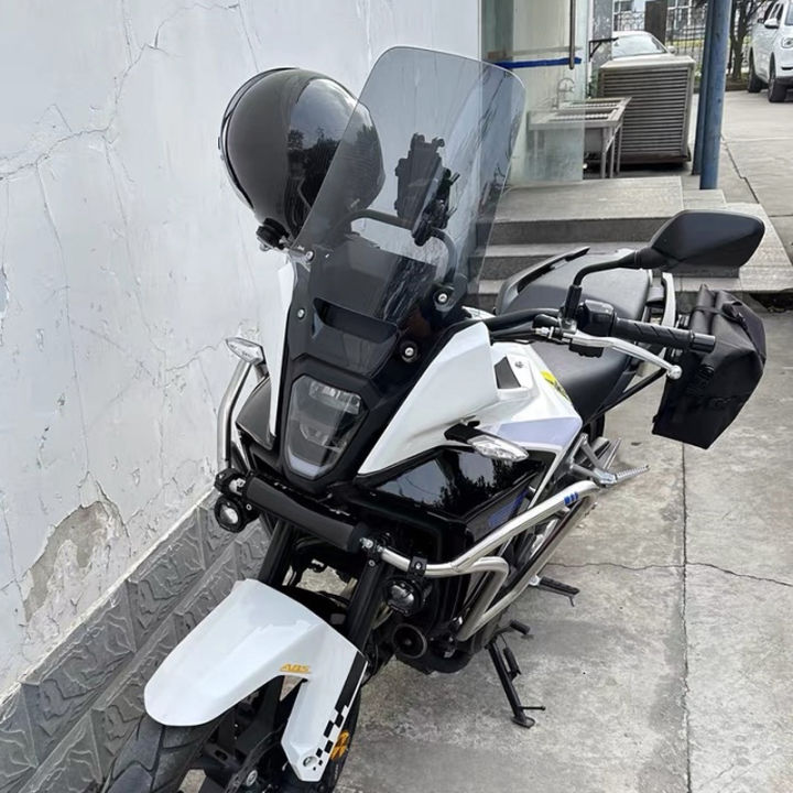 Motorcycle Front Windscreen Windshield Fly Screen Shield Wind Deflector ...