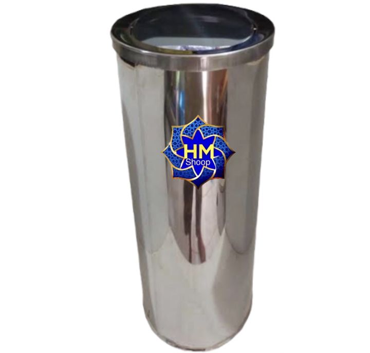 Tempat sampah swing stainless steel murah/tong sampah stainless steel ...