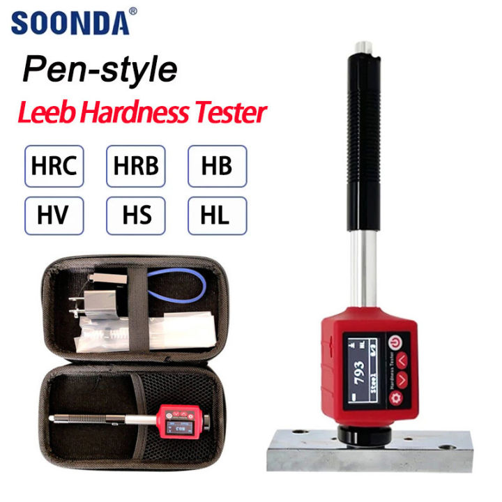 Hardness Tester test alat uji kekerasan besi baja metal logam | Lazada ...