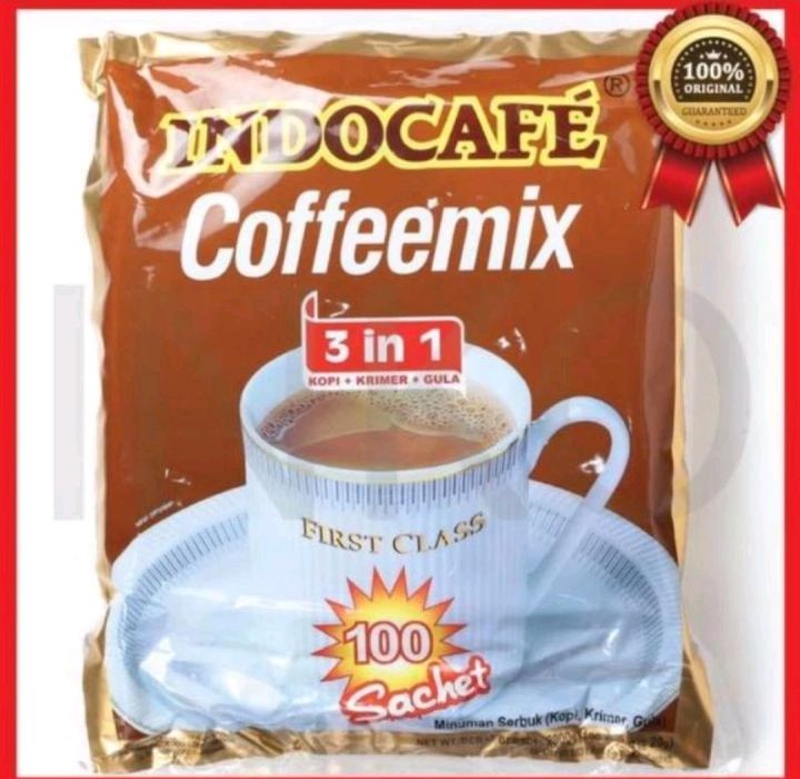 INDOCOFFE COFFEMIX 3 IN 1 100 sachet | Lazada Indonesia INDOCOFFE COFFEMIX 3 IN 1 100 sachet | Lazada Indonesia
