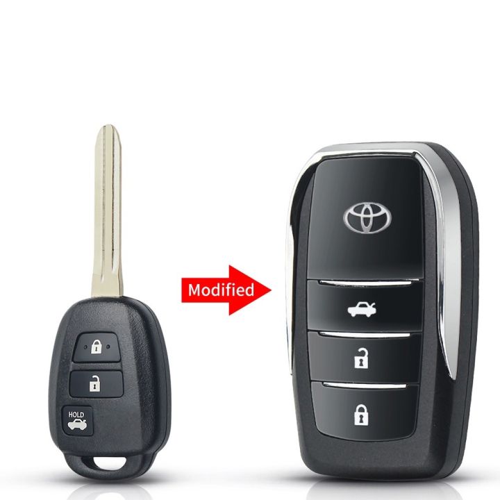[ Ready Stock ] Toyota Vios 2019 2020 2021 4th Gen Modified Flip Key ...