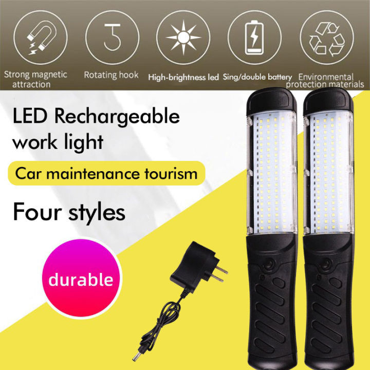 LED Light Working Lamp Multi Function Wireless Emergency Light Wireless ...