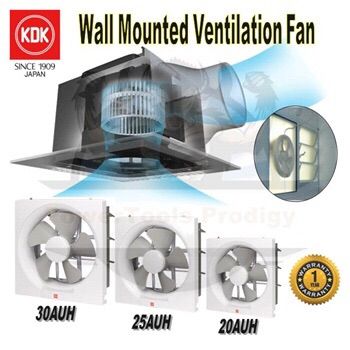 KDK 20AUH VENTILATING FAN / WALL MOUNT TYPE VENTILATING FAN ...