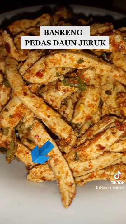 Basreng pedas daun jeruk / basreng original daun jeruk / basreng stik ...