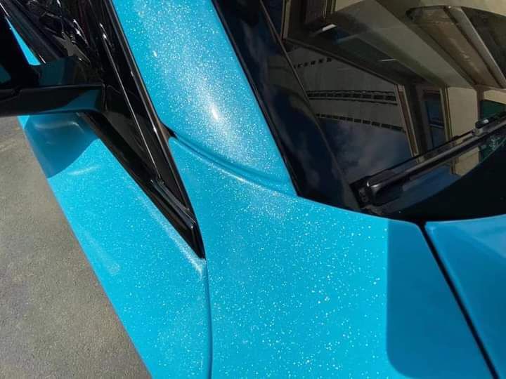 Cat Biru Telor asin Metallic Cat Motor Dan mobil Jenis Cat Pu 1kg ...