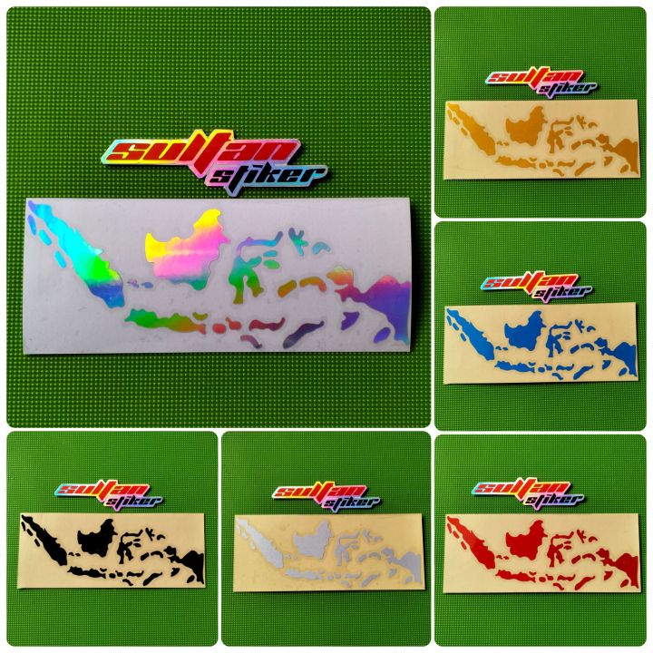 STIKER PETA INDONESIA STIKER CUTTING SERBAGUNA | Lazada Indonesia