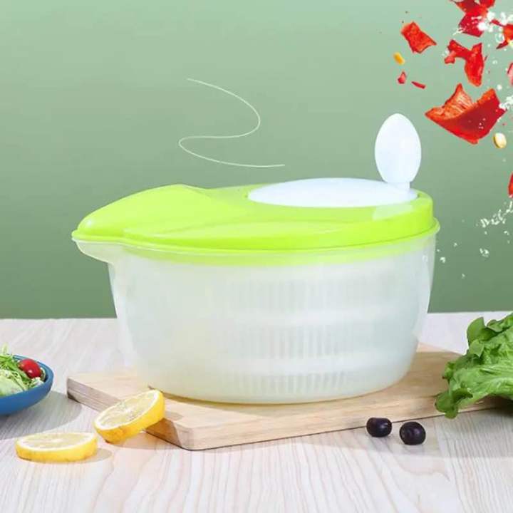 Green Salad Spinner Colander | Lazada PH