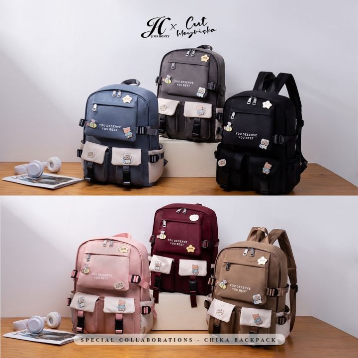 Chika backpack | Lazada Indonesia