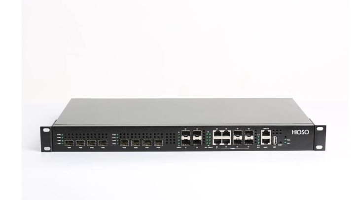 HiOSO HA7308C 8 Port Epon OLT 8 pon 1U Rack Type Support Other Brands ...