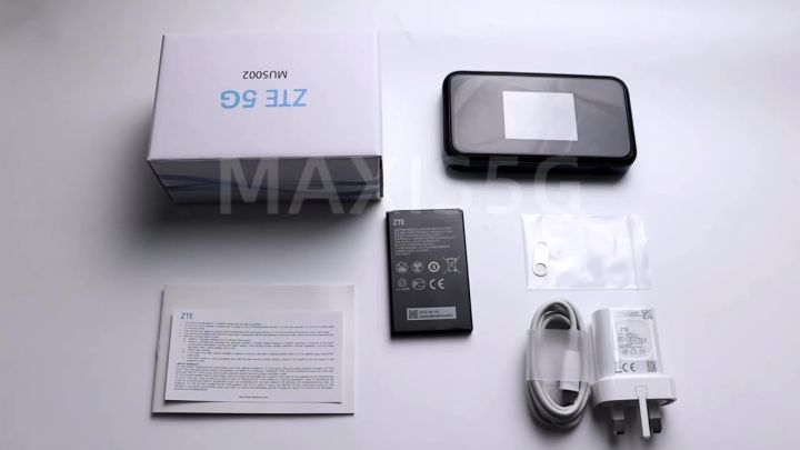 ZTE MU5002 5G MIFI Portable Hotspot modem 32 Users (5G 3.8Gbps 32WIFI ...