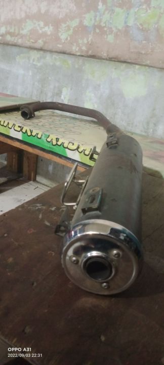 knalpot standar Honda Tiger Revo seken bekas | Lazada Indonesia