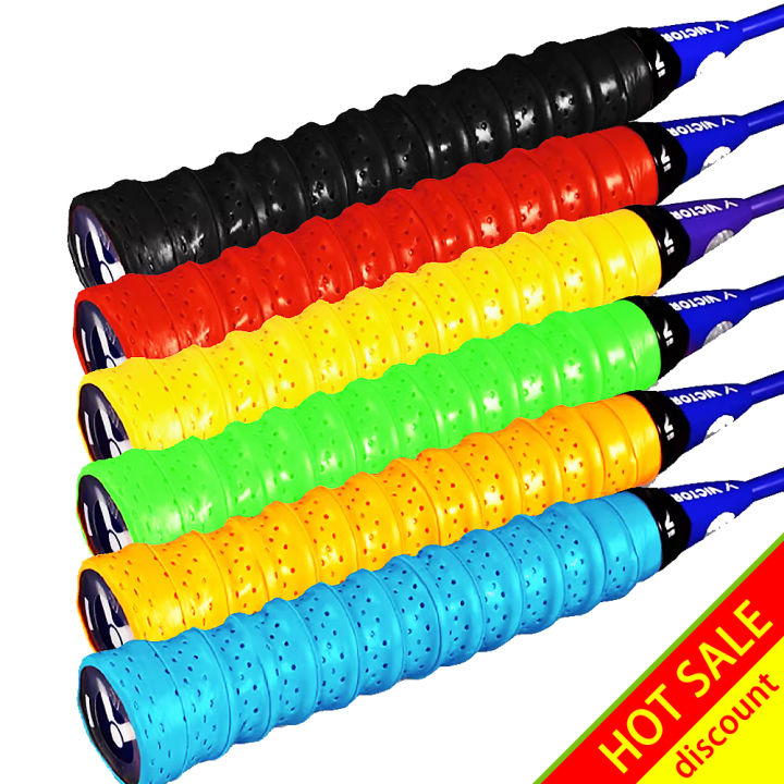 Badminton Racket Grip Sweat Absorbing Hand Glue Fishing Rod Wrapped ...