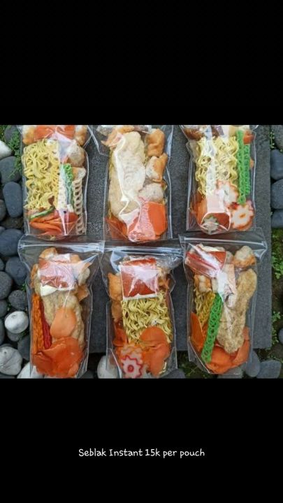 Seblak Instant Bandung Kemasan Pouch Lengkap dengan Bumbu | Lazada ...