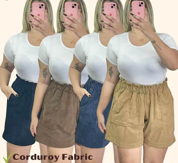 PLUS SIZE BERMUDA SUMMER SHORT | OVERSIZED NEW ITEM | GARTERIZED WAIST ...