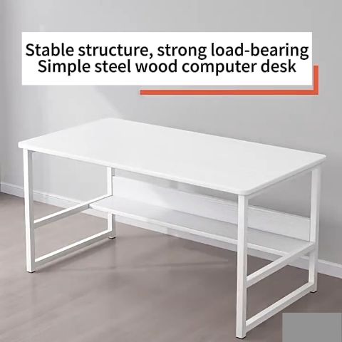 QUANU Meja Belajar Student Study Table Modern Office Computer Table ...