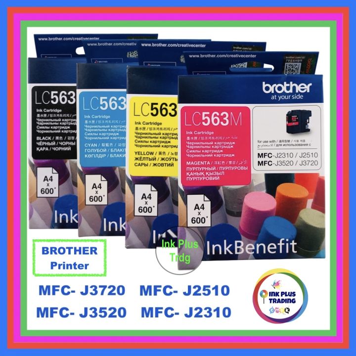 Original and sealed Brother Ink Cartridge LC563 For MFC-J2310 / MFC ...