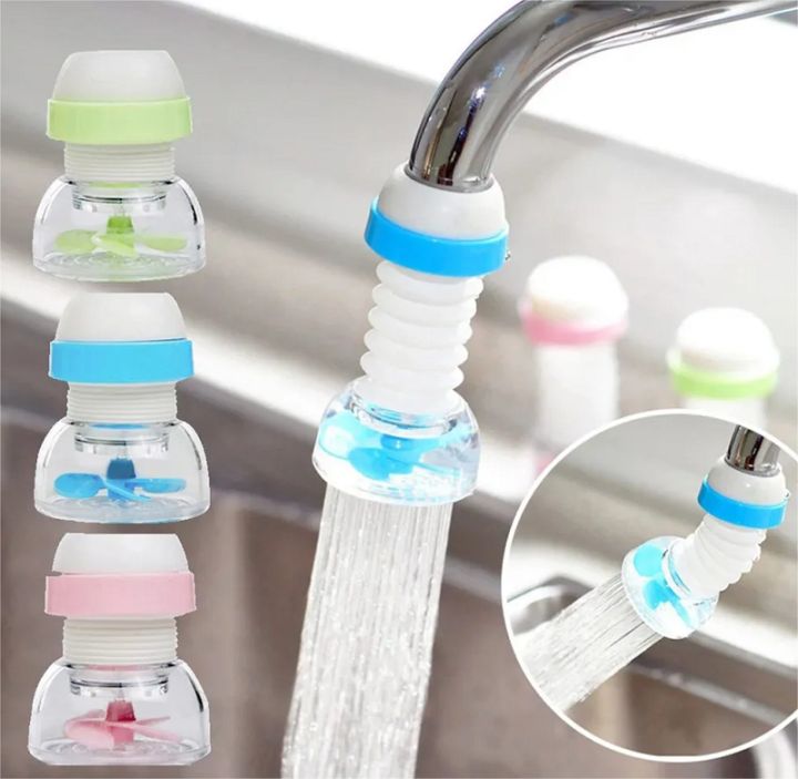 Faucet Water Filter Purifier Kitchen Faucet Extension Connector 360 ...