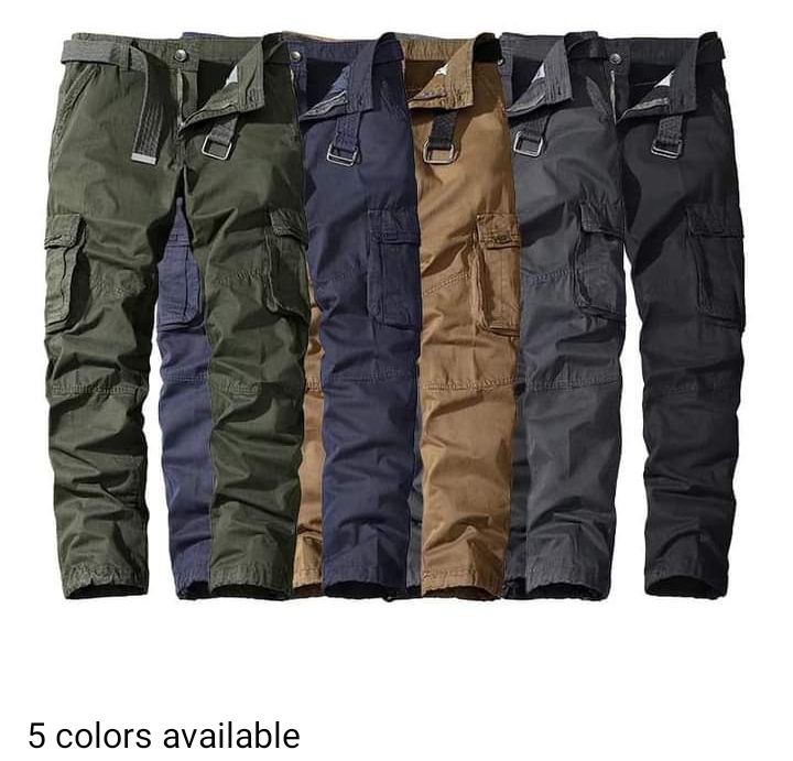 cargo pants six pockets for men | Lazada PH