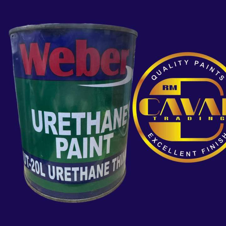 WEBER URETHANE THINNER (UT-20L) 1LTR | Lazada PH