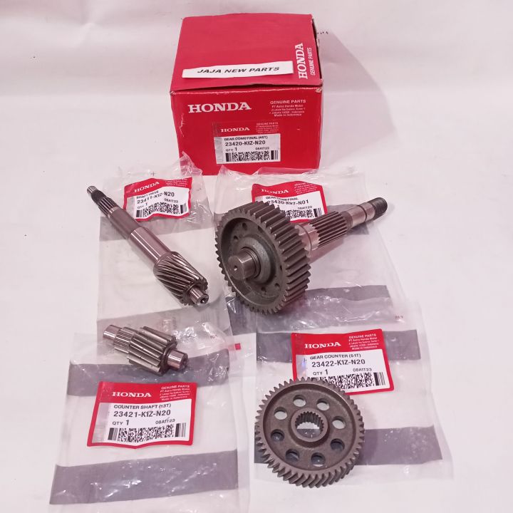 Gigi Rasio Gear Rasio Set 4 item Honda PCX New 160 K1Z | Lazada Indonesia