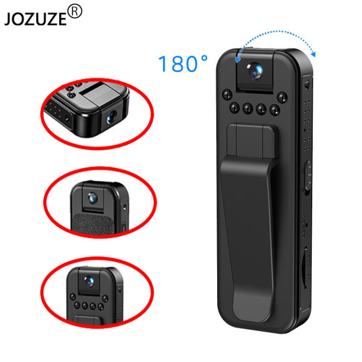 JOZUZE MD13 HD 1080P Mini Camera Portable Small Digital Video Recorder ...