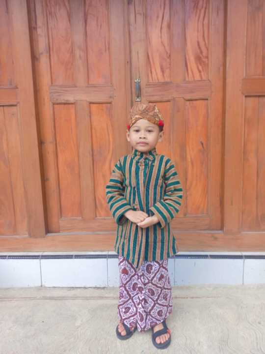 surjan lurik baju adat anak jawa jogja | Lazada Indonesia