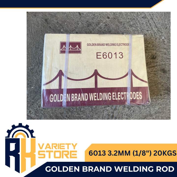 GOLDEN BRAND WELDING ROD 6013 3.2mm (1/8") 20KGS SOLD PER BOX 3.2 ...