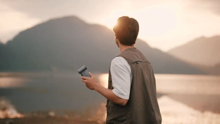 Jisulife พัดลมมือถือ สำหรับพกพา Handheld Fan รุ่น FA55 Ultra1 Gray ...