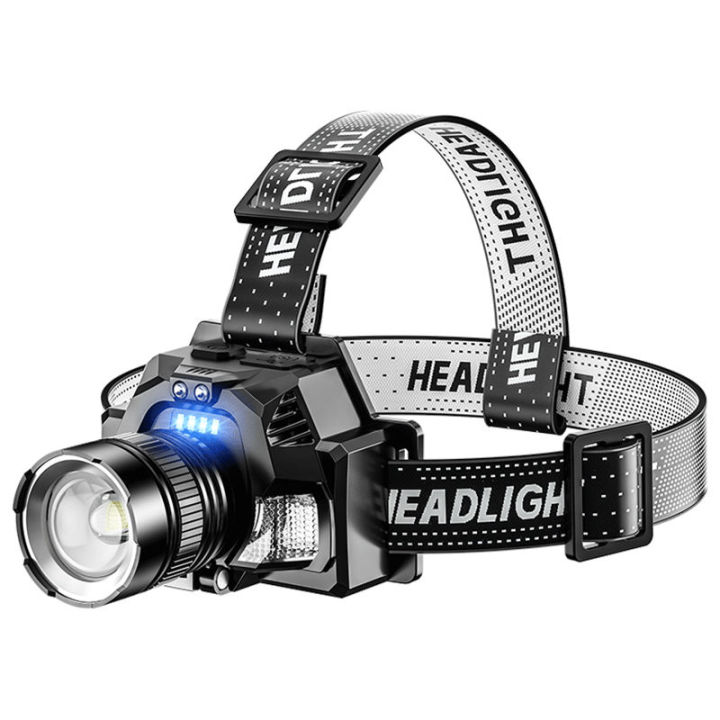 Rechargeable Headlight flashlight heavy duty japan T9 super bright ...