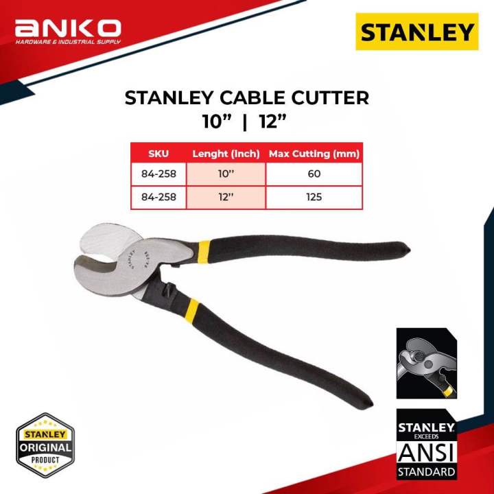 STANLEY CABLE CUTTER ( 10” | 12” | 21” | 32” ) | Lazada