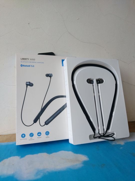 VIVAN LIBERTY N100 Bluetooth Neckband Earphone Extra Bass 5.3 | Lazada ...