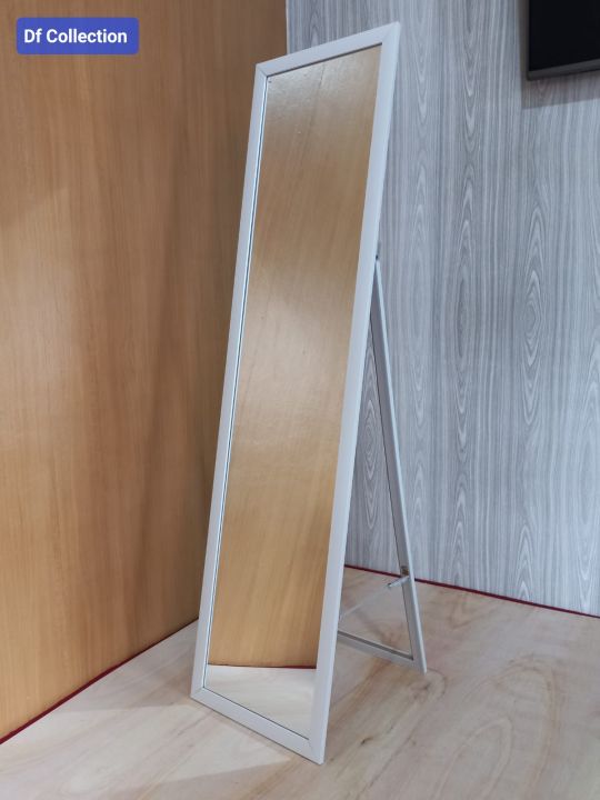 CERMIN STANDING FULL BODY 127x33 Cm BELAKANG CERMIN PAKAI TRIPLEK ...