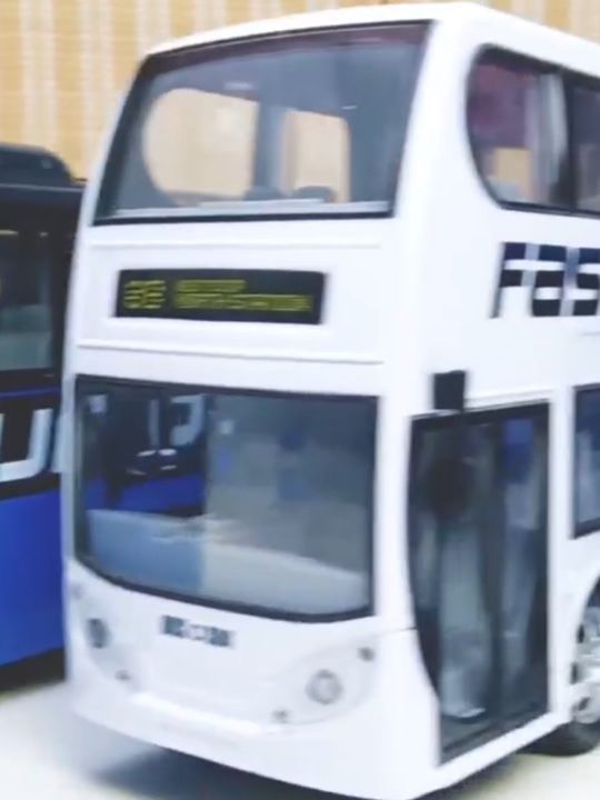 Remote Control Double Decker BUS RC Toy cool lights safe durable a ...