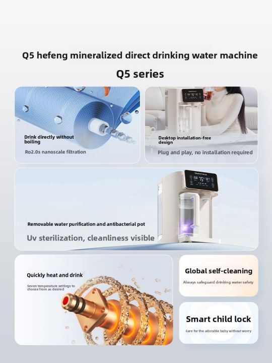 bewinch | Portable Desktop Instant Hot Drinking Water Machine with Reverse Osmosis Filtration ...