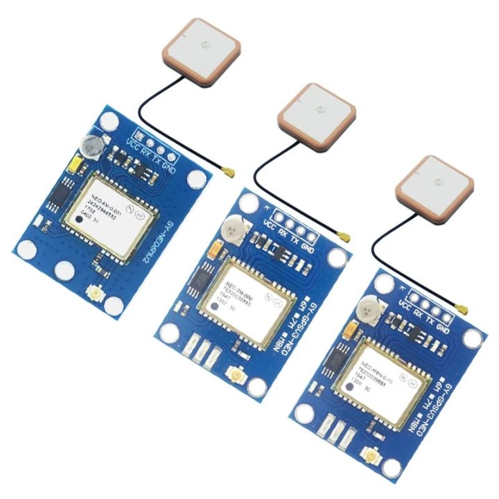 Mô đun Gps Gy Neo6mv2 Có điều Khiển Chuyến Bay Eeprom Ăng Ten Lớn Cho Mạch Tích Hợp Arduino Neo 