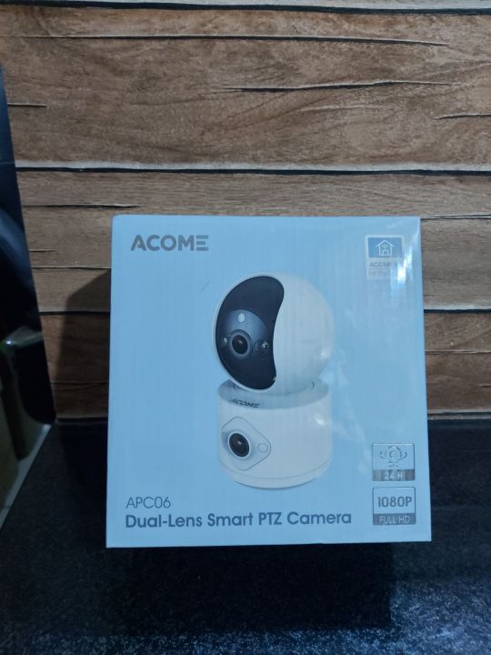 ACOME APC06 Smart IP Wifi Cctv Camera Fhd 1080p Dual Lensa Camera ...