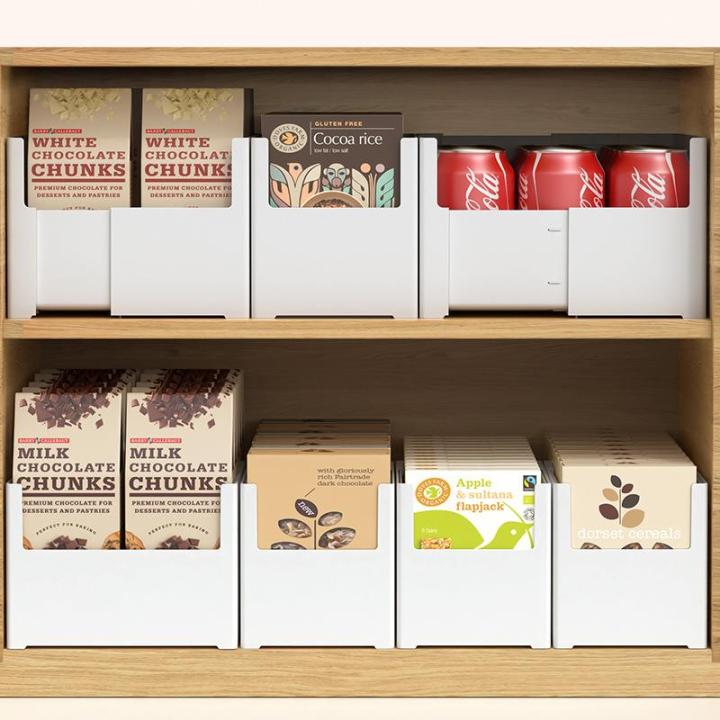 Kitchen Storage Box Right Angle Cosmetic Mask Organizer Multi-Function ...