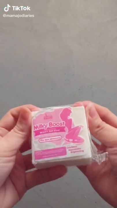 Milky Boost Soap 15x Skin Whitening Face and Body Beauty Bar Soap with ...