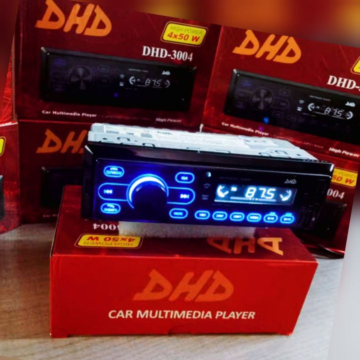 Tape mobil Head Unit Single din MP3 Player 2USB Cas Hp Bluetooth Slot ...