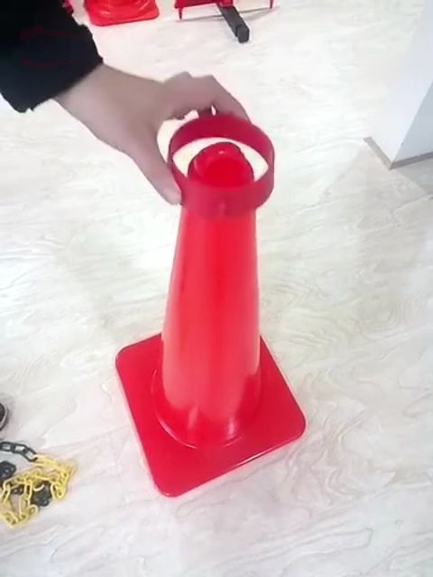 PVC Reflective Signal Warning Safety Cone Reflective Line Traffic Cone ...