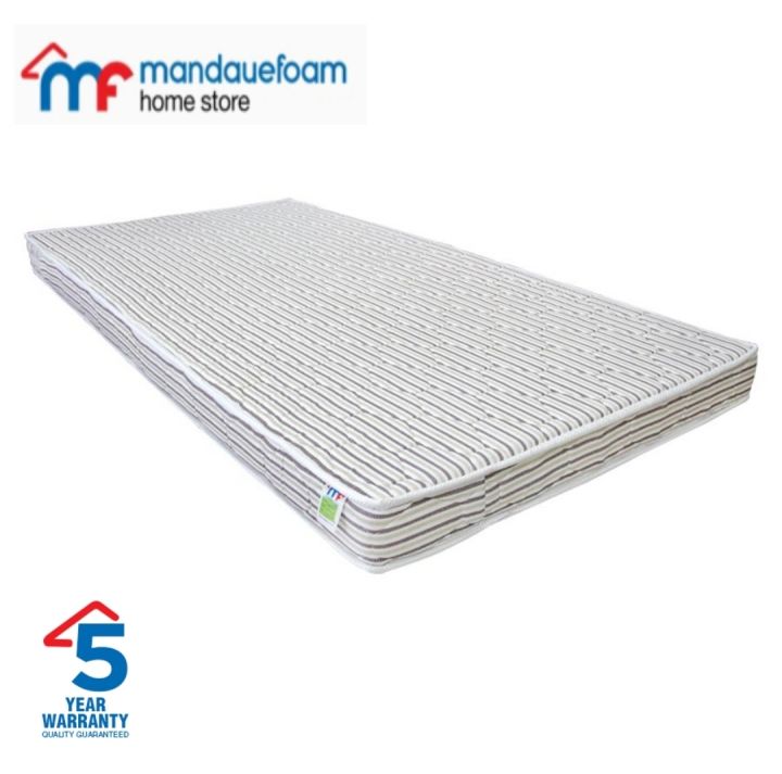 Mandaue Foam Mega Quilted Mattress 5 YEARS WARRANTY 6 and 8 inches THICKNESS ( Single, Semi ...