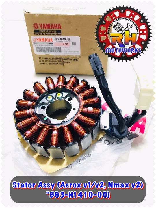 Stator Assy for Aerox v1/v2, Nmax v2 (B63-H1410-00/ B6H-H1410-00) | Lazada PH