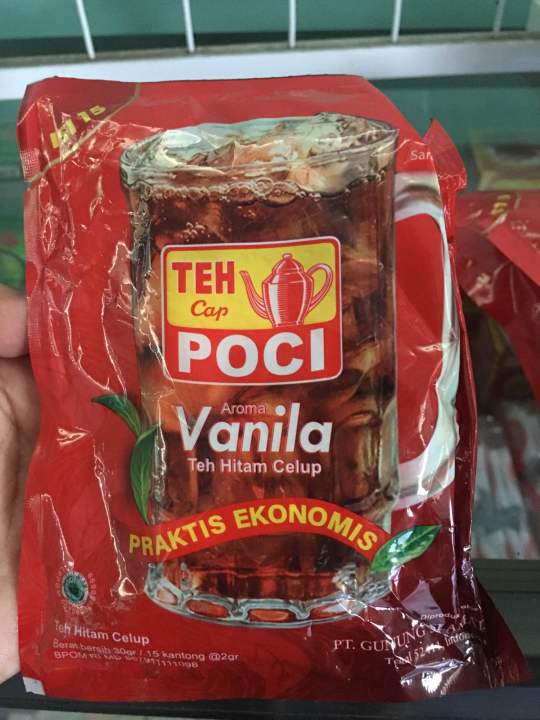 Teh poci vanila kemasan ekonomis | Lazada Indonesia