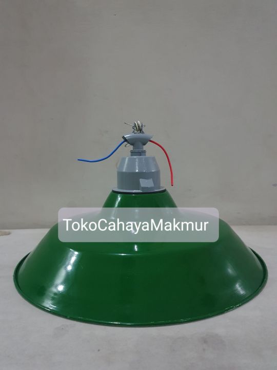 Kap Fitting Gantung Hijau WD E27 E40 Besi/Fitting Lampu Jalan E27 E40 | Lazada Indonesia