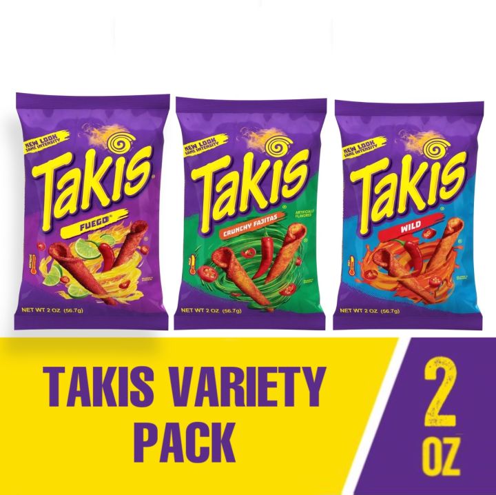 Takis Variety Bundle (3pcs 2oz Takis) | Lazada PH
